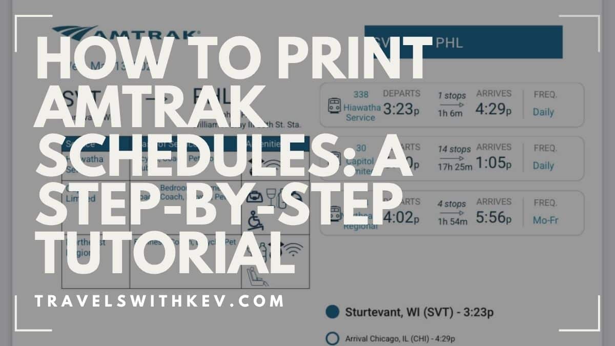 Amtrak’s Downeaster: Train Schedule & Guide - Travels w/Kev