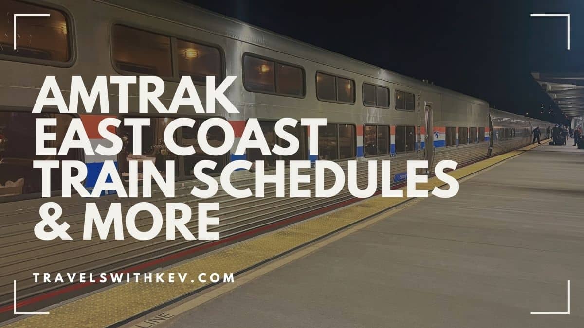 West Coast Amtrak Train Schedules & More - TWK