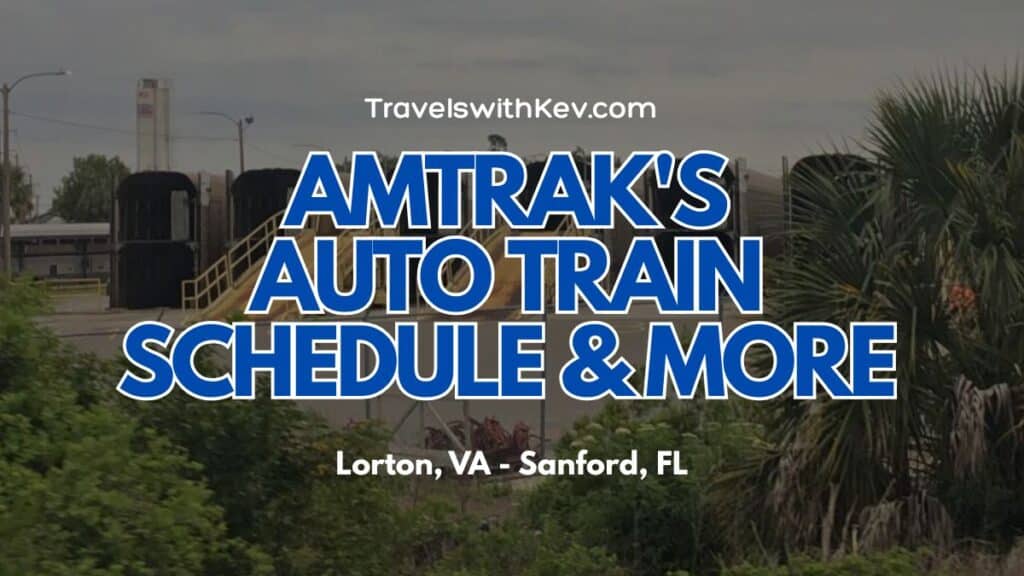 Amtrak Long-Distance Train Schedules And More - TWK