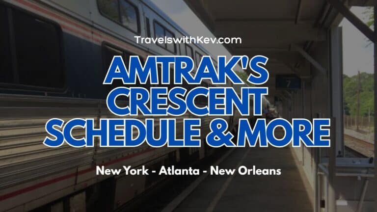 Amtrak's Crescent: Train Schedule & More - TWK