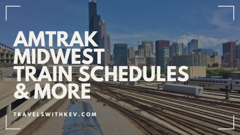 Amtrak Midwest Train Schedules And More - Travels With Kev